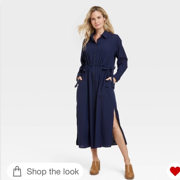 Universal Thread | Dresses | Nwt Womens Longsleeve Cinch Waist Maxi ...